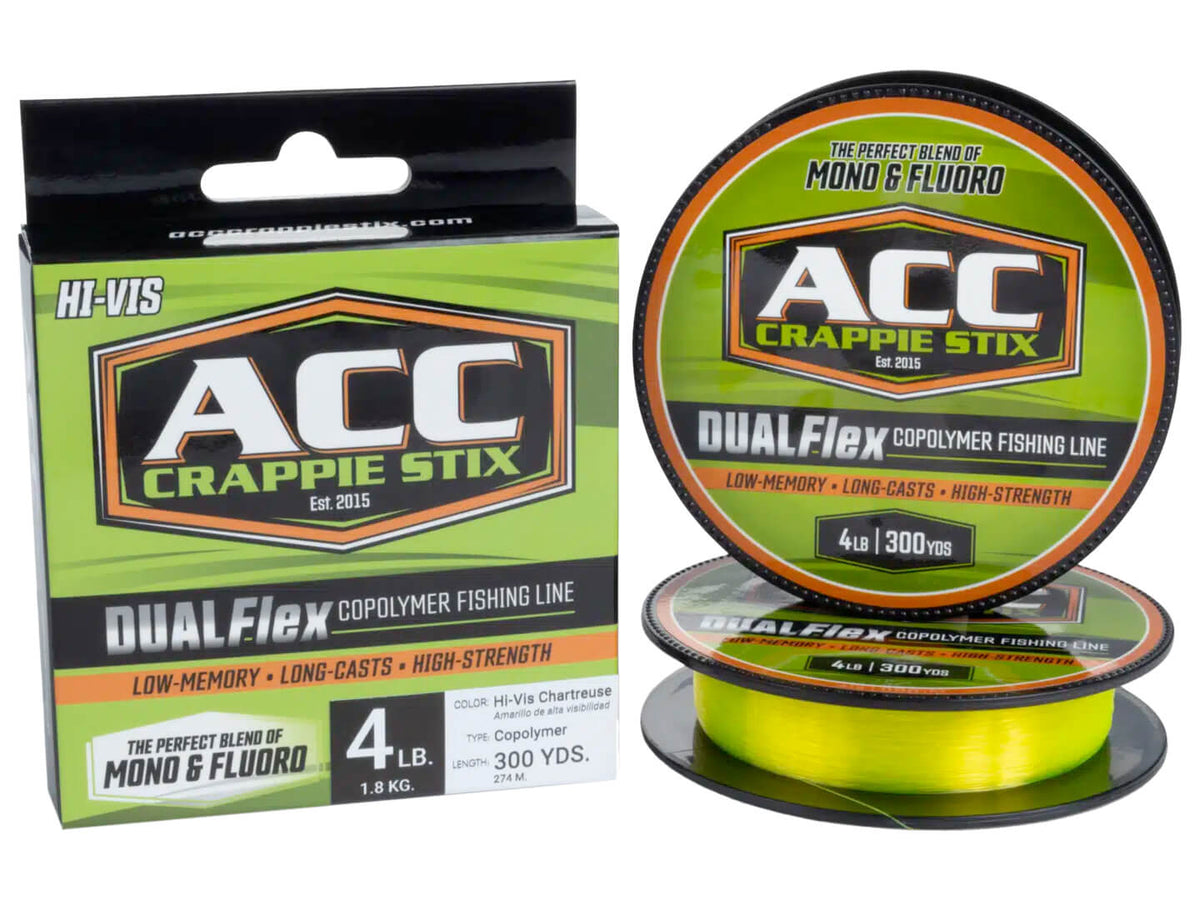ACC Crappie Stix DUALFlex Copolymer Line – Harpeth River Outfitters